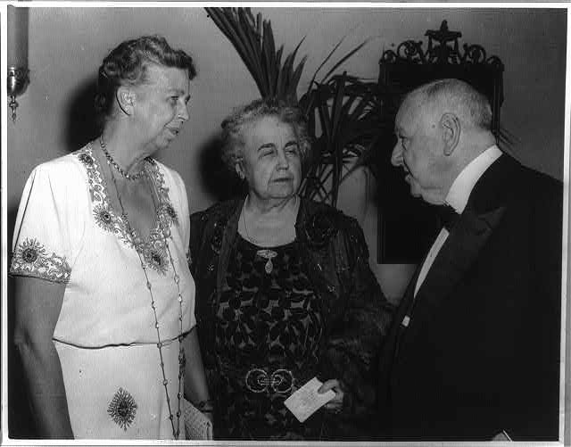 Edith and Eleanor 1945 – The History Mom